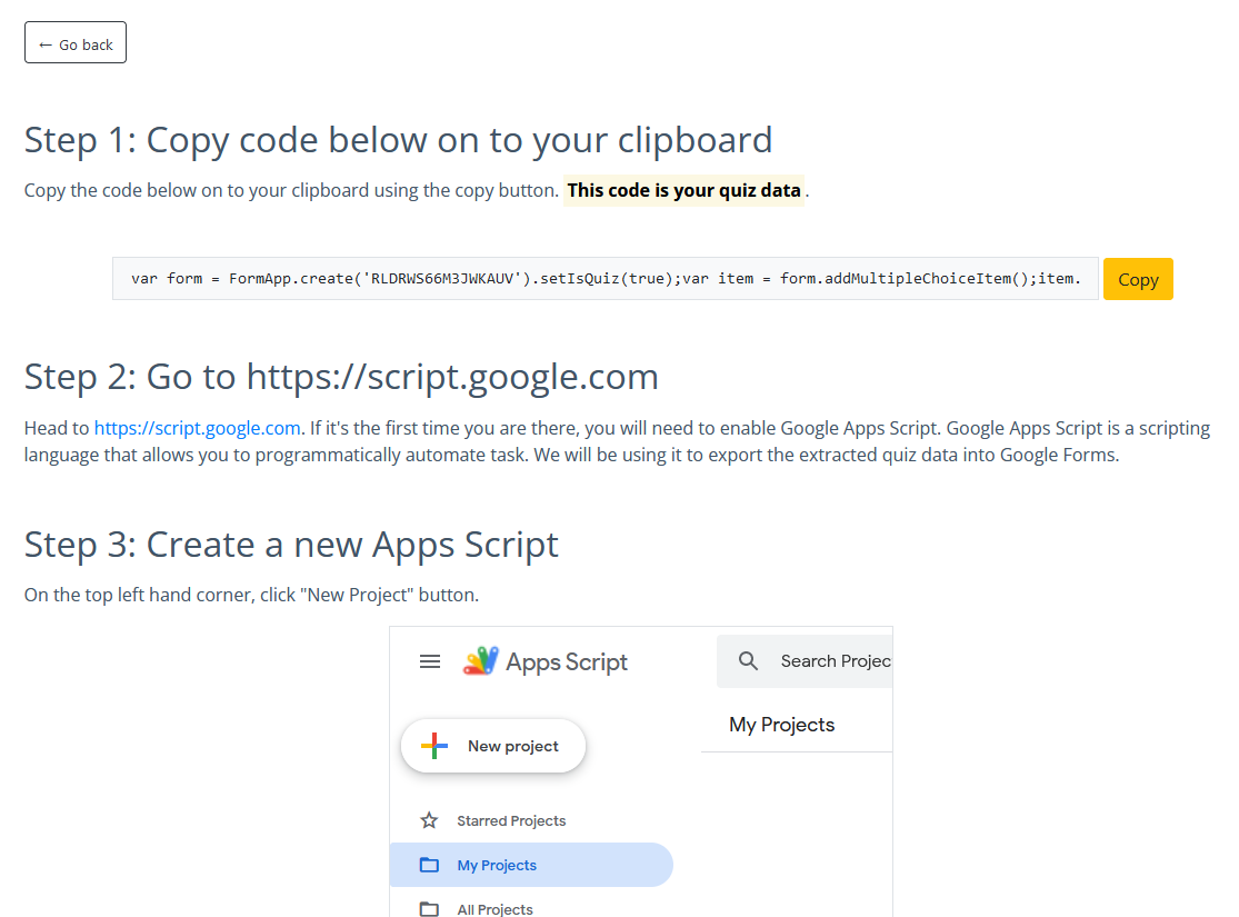 How To Convert A Quiz From Google Doc Into Google Form For Free